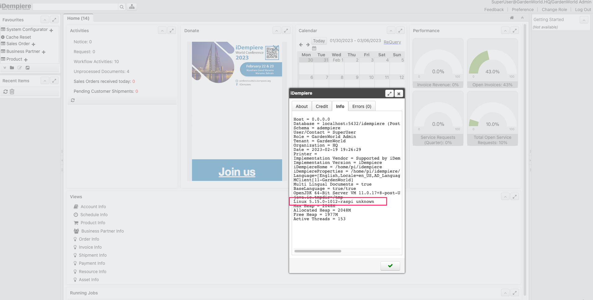 Can I install iDempiere ERP on Raspberry pi 4 ? - Ninniku IT Hub
