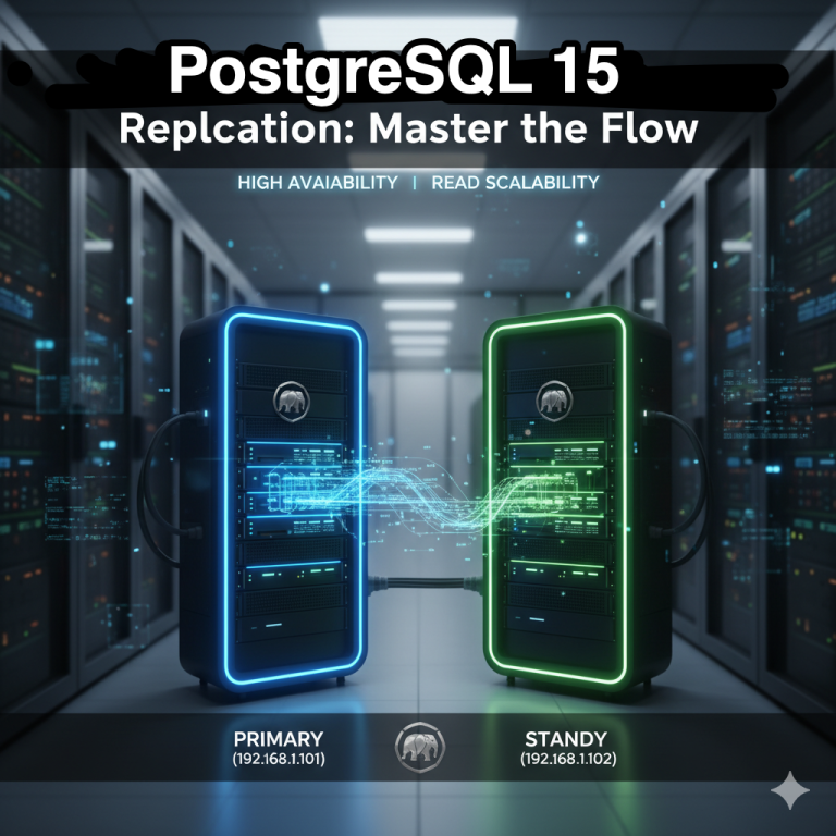 🚀 Master the Flow: Setting Up PostgreSQL 15 Streaming Replication - Ninniku IT Hub